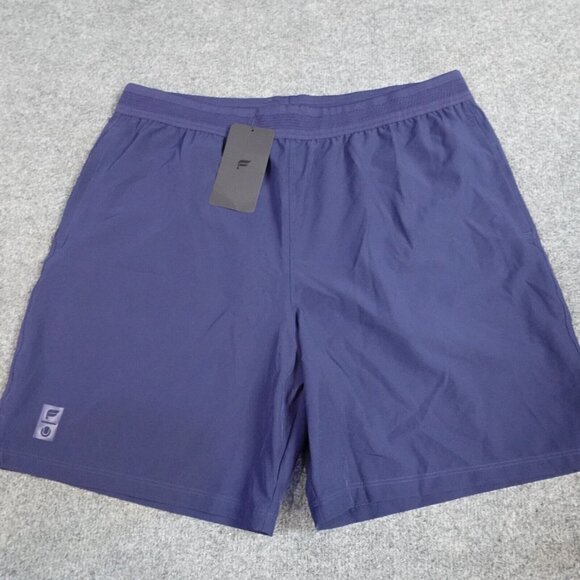 Fabletics | Shorts | Fabletics Fundamental Shorts Xl Blue Solid Unlined ...